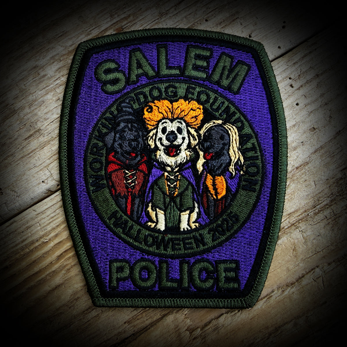 K9 2025 PATCH - SALEM POLICE K9 2025 HALLOWEEN PATCH – SALEM POLICE GEAR